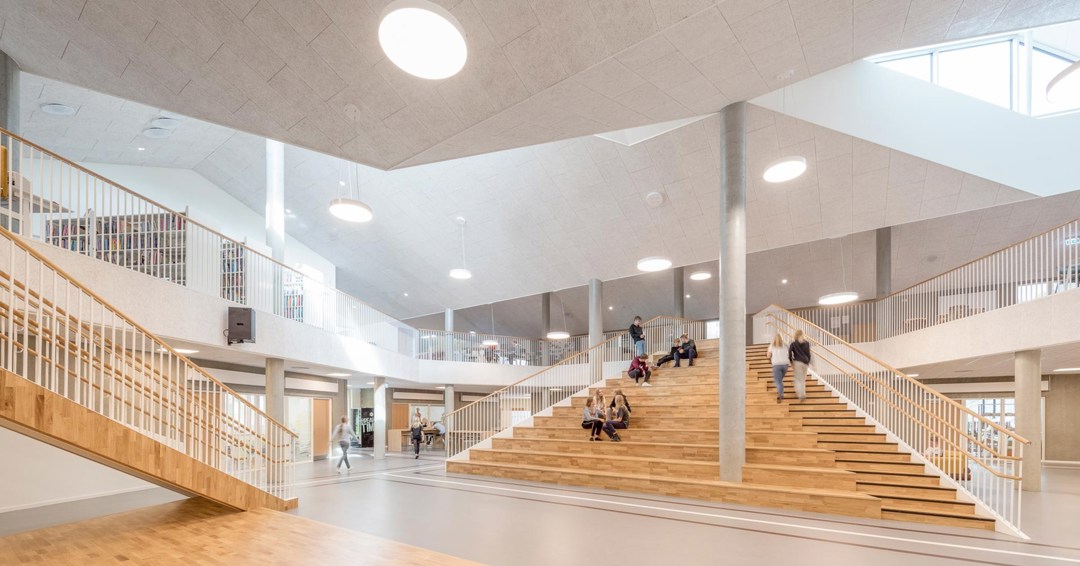 Multi-function ceiling panels | Troldtekt acoustics