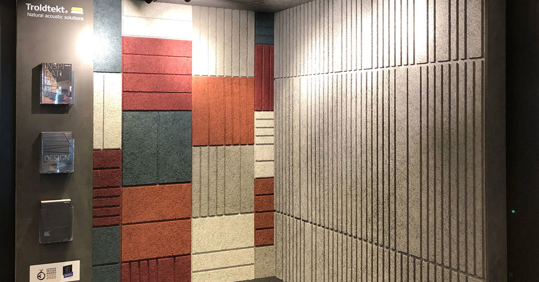 Acoustic solutions from Troldtekt at A@W Copenhagen