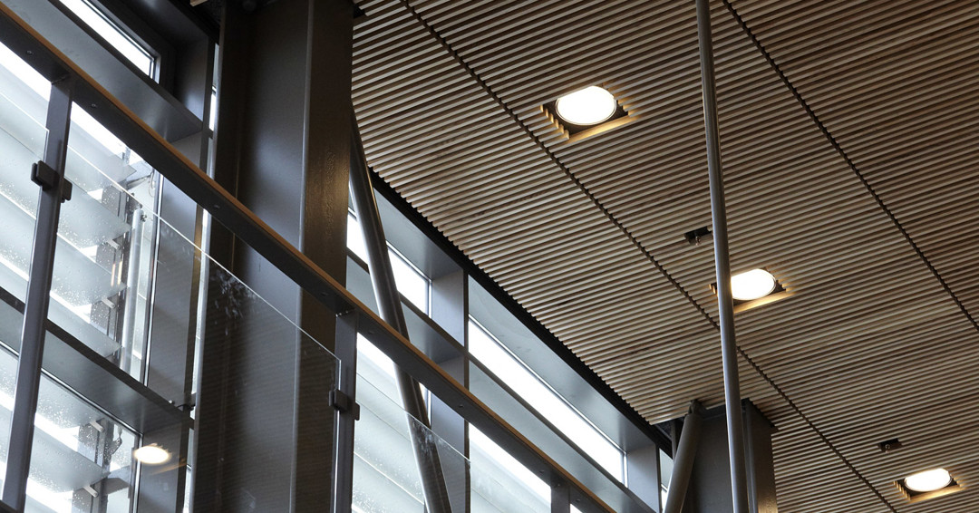 Inspiration: Acoustic ceiling in music school| Troldtekt