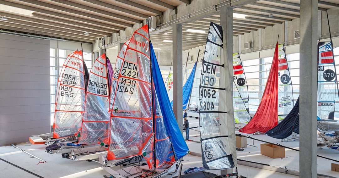 Inspiration: Acoustic ceiling in international sailing centre