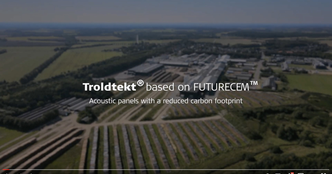 Troldtekt® based on FUTURECEM™
