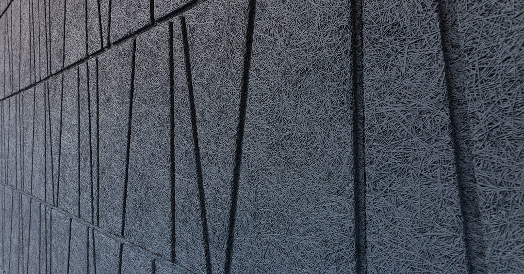Acoustic panels with milled grooves | Troldtekt® tilt line