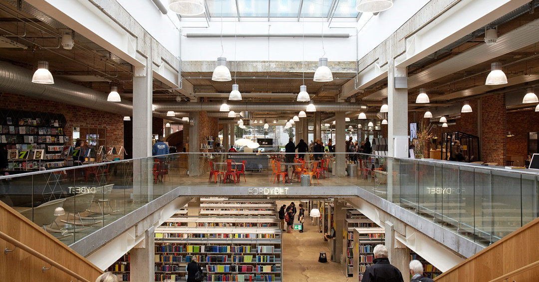 Inspiration: Good acoustics at the library | Troldtekt