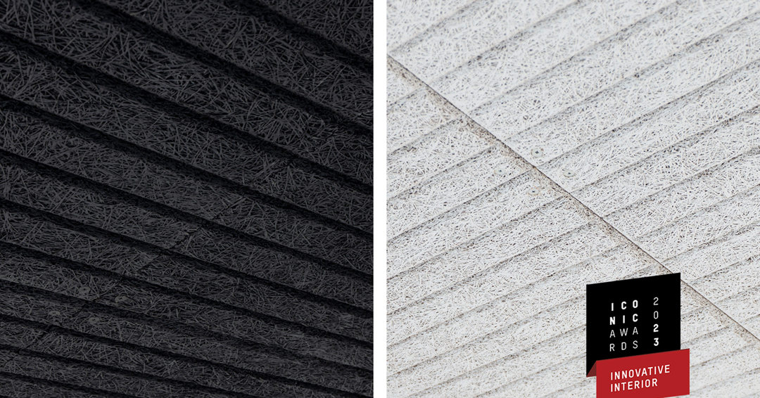 Troldtekt v-line wins an ICONIC AWARD 2023 | Troldtekt