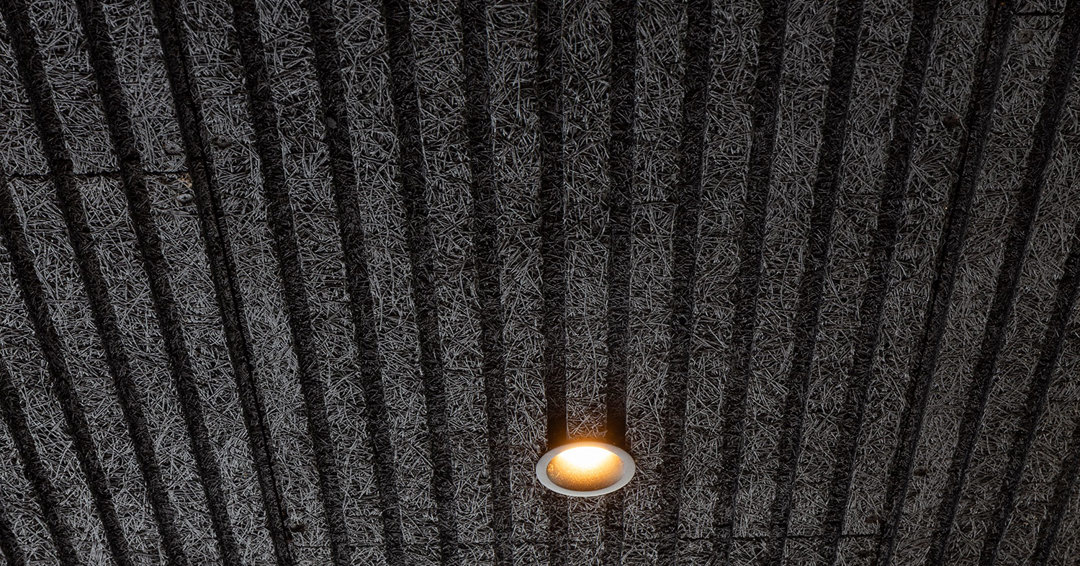 Acoustic panels with surface grooves | Troldtekt® line