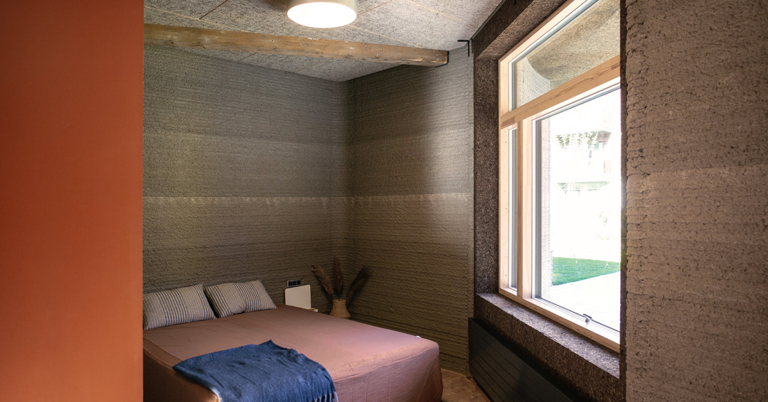 3D-printed community centre with recycled Troldtekt ceilings | Troldtekt